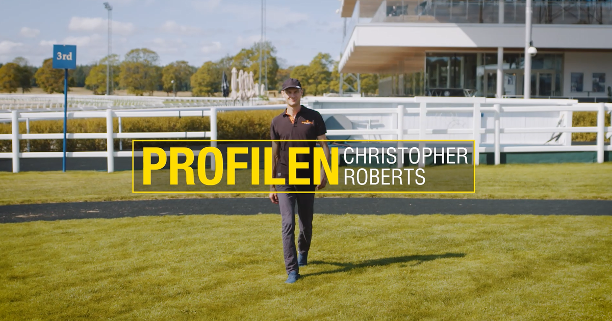 Video: Profilen Christopher Roberts - Svensk Galopp